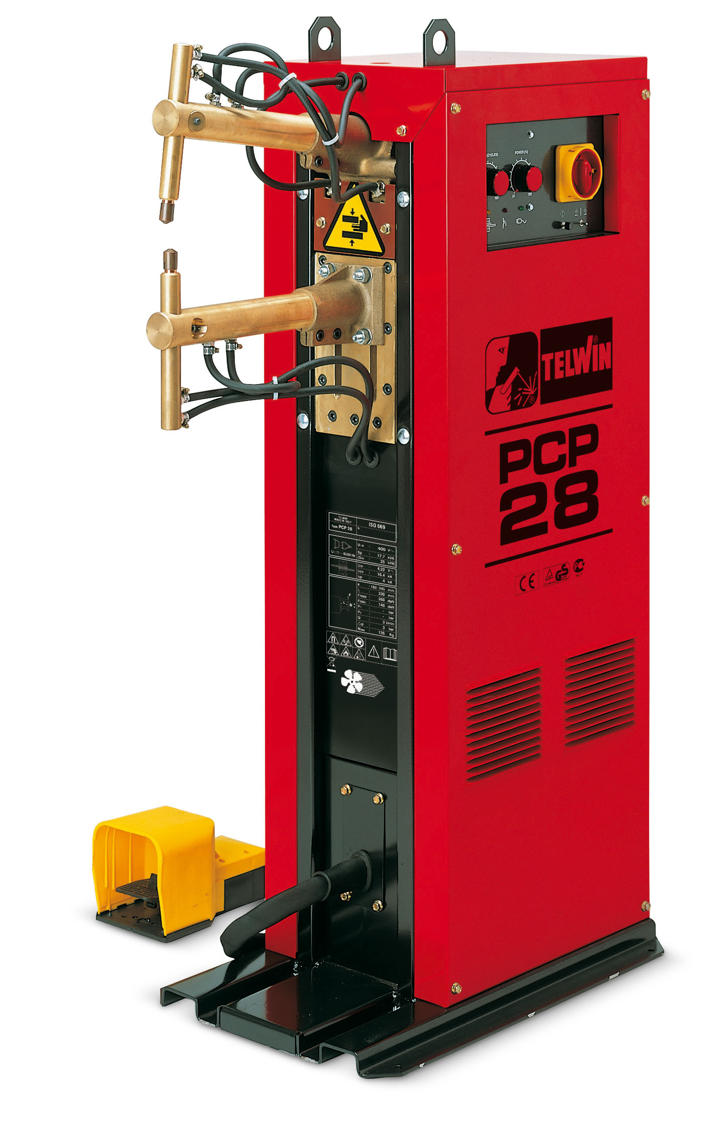 Aparat de sudura in puncte TELWIN PCP 28LCD 400V / 16400A - Global Tech Romania